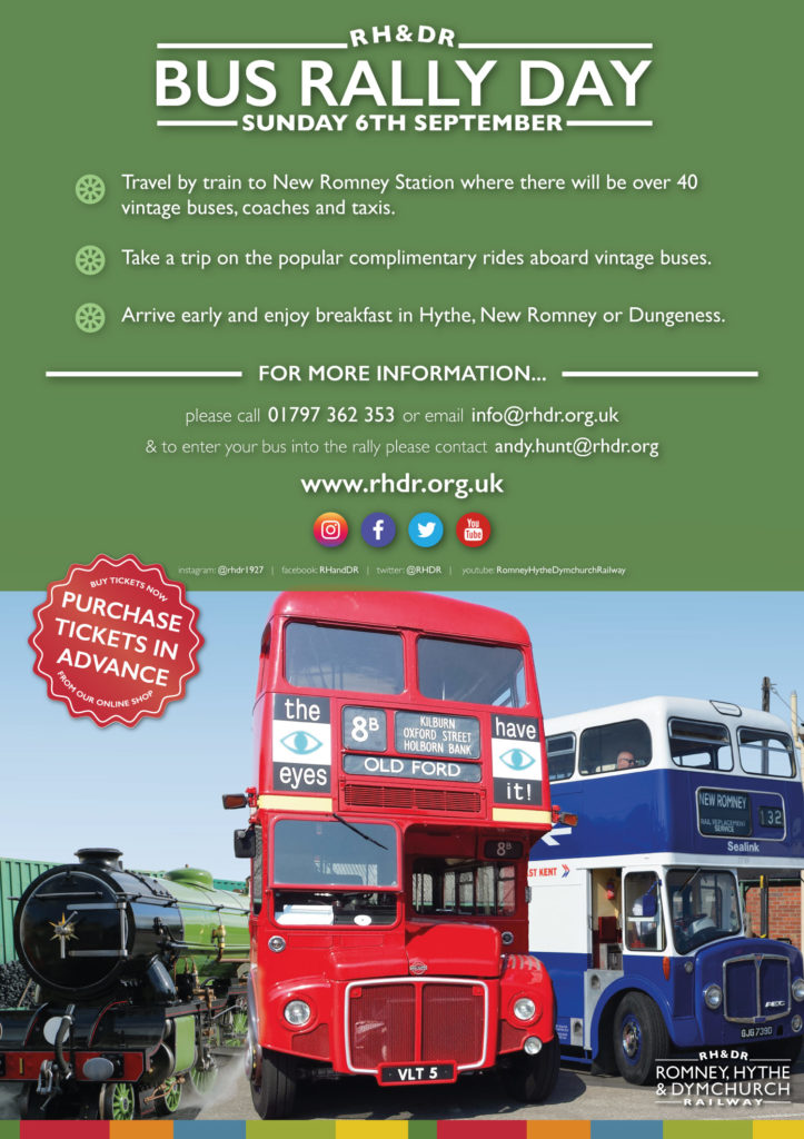 Romney, Hythe and Dymchurch Railway - London Vintage Taxi Association