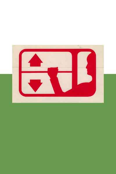 FX4 Passenger Door Window Sticker - London Vintage Taxi Association